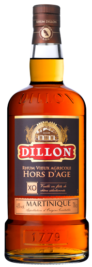 Rhum vieux Xo et hors d'âge Dillon - Rhums martiniquais agricoles